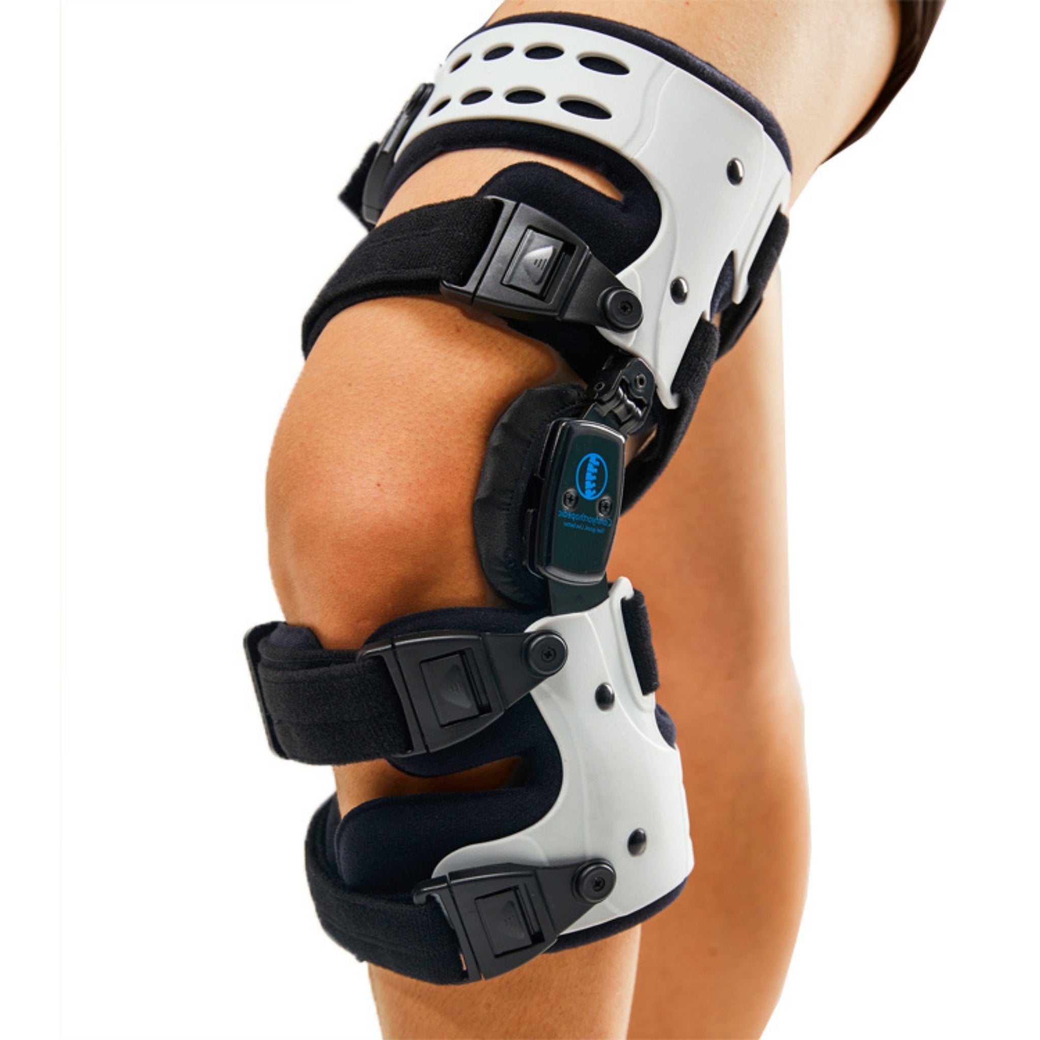 Double Upright OA Unloader Knee Brace Medial & Lateral Support L1852 ...