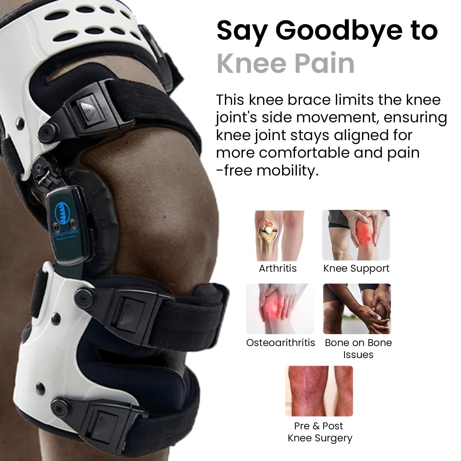 OA Unloader Knee Brace Medial & Lateral Support L1851/L1843 ...